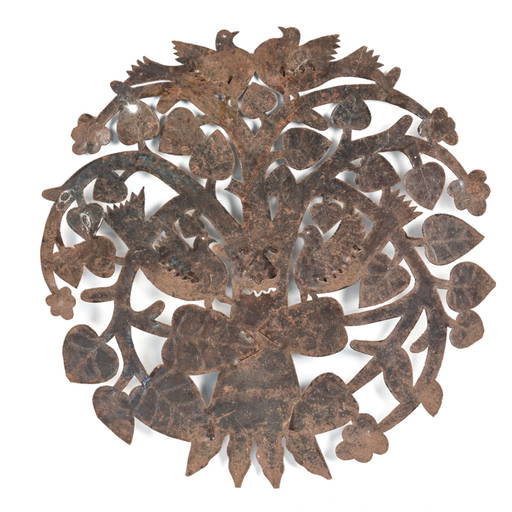 Jonas Pascal Haitian (20th C) Metal Wall Sculpture