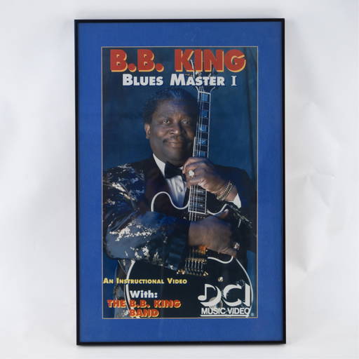 B.B. KING BLUES MASTER POSTER - Jul 08, 2021 | Westport Auction in CT