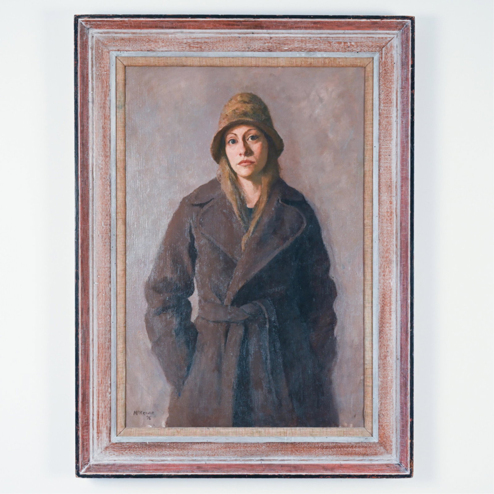 Mary Beth Mckenzie (b. 1946) Self Portrait O/c