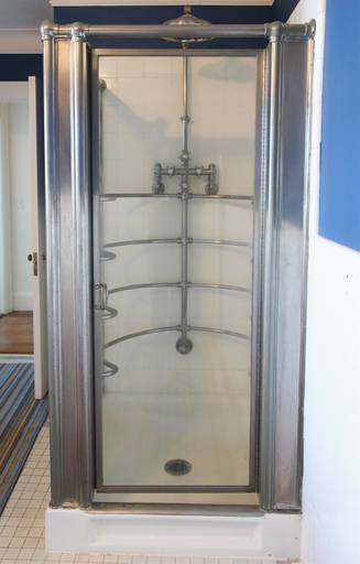 J.l. Mott Nickel Rib Cage Needle Shower