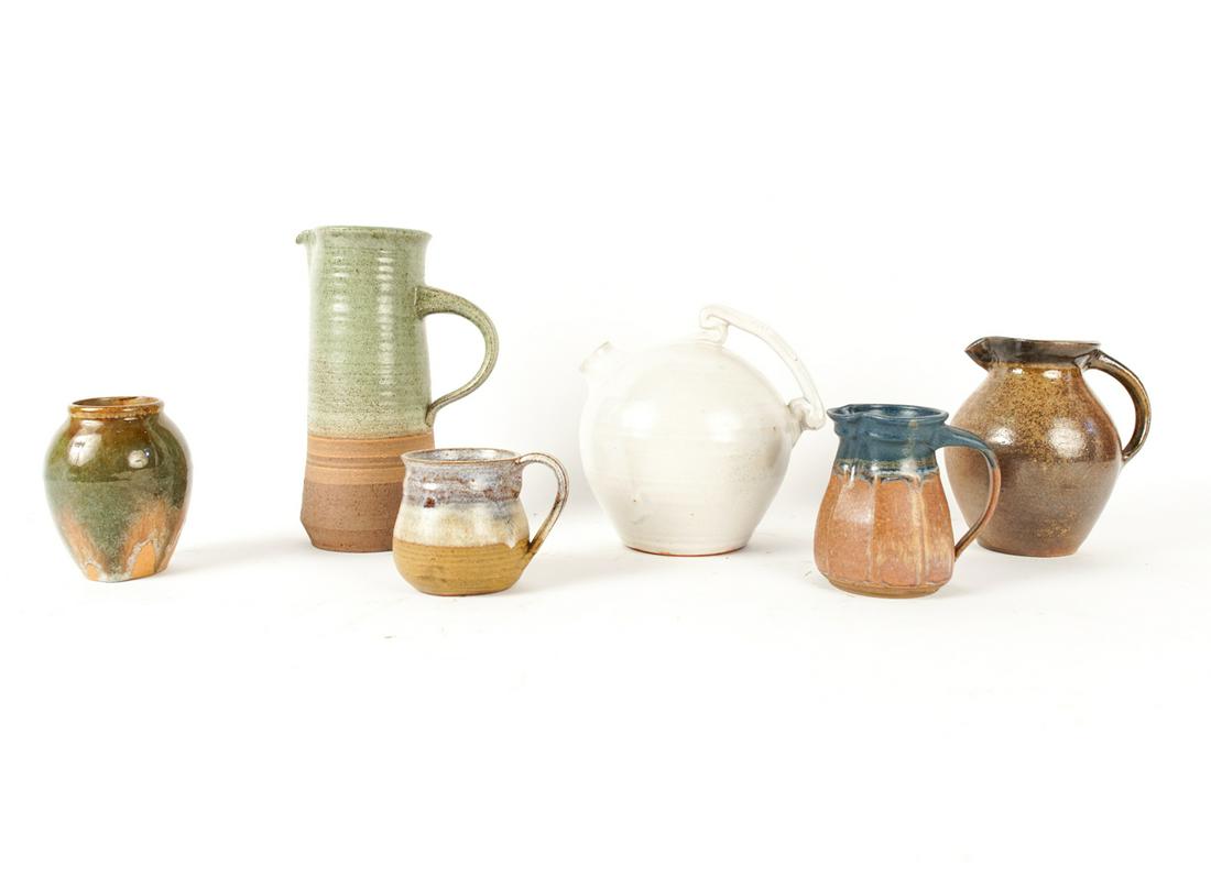 (6) Studio Ceramic Grouping