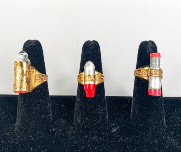 (3) Lone Ranger Souvenier Rings