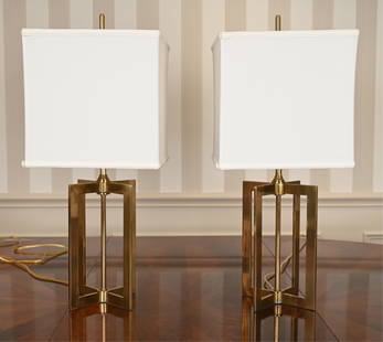 Restoration Hardware Rustic Table Lamps