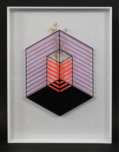 LEONARD JANKLOW (1919-2006) OP-ART CONSTRUCTION (#0009) on Feb 24, 2022 ...