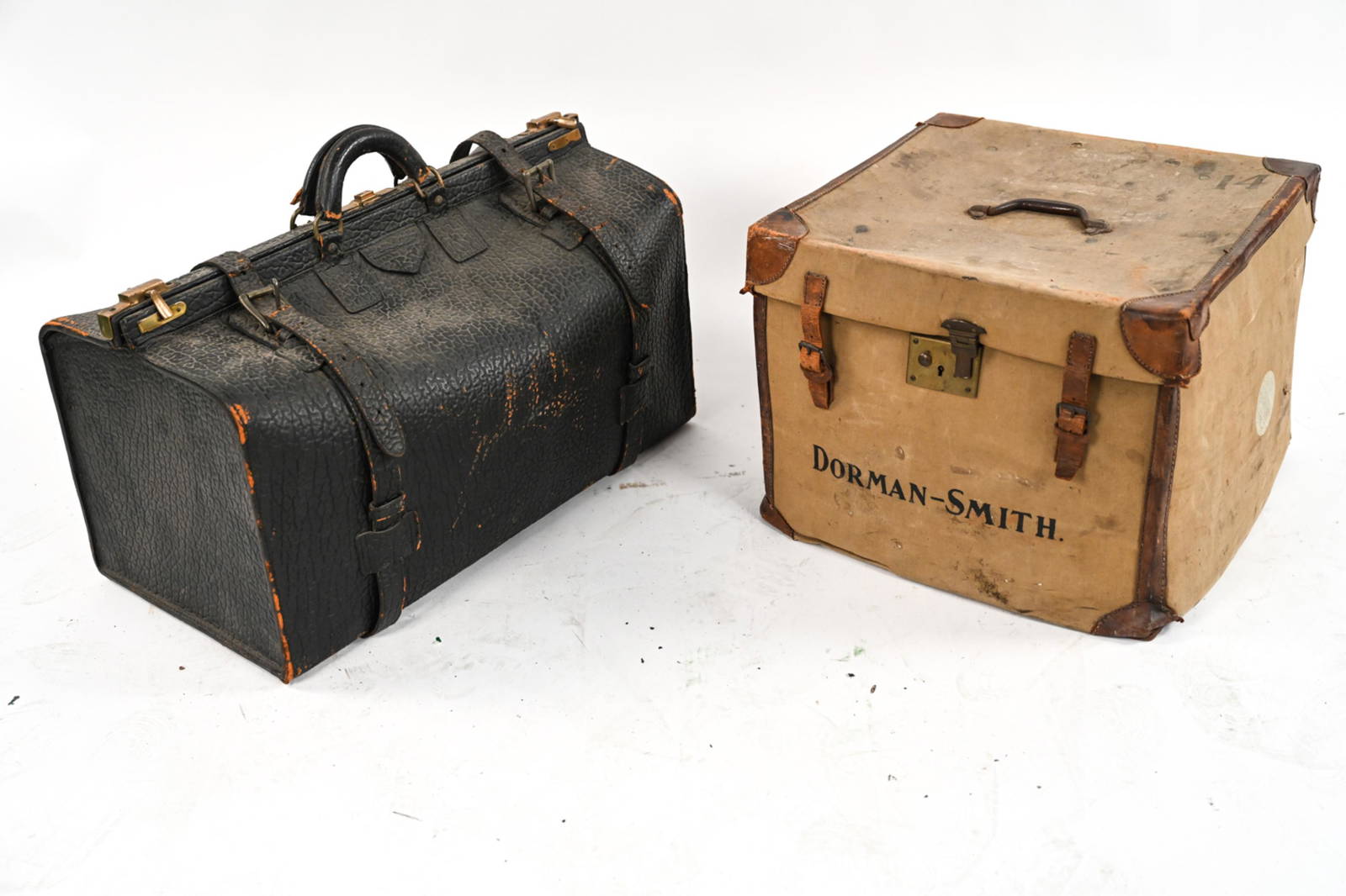 Antique Canvas Trunk & Sealskin Gladstone Bag - Mar 08, 2022 | Westport ...