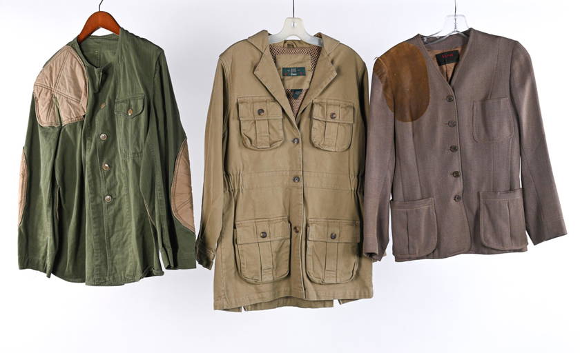 (3) Vintage Hunting & Field Jackets