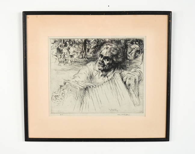 ARTHUR WILLIAM HEINTZELMAN (1891-1965) ETCHING (#0032) on Mar 31, 2022 ...