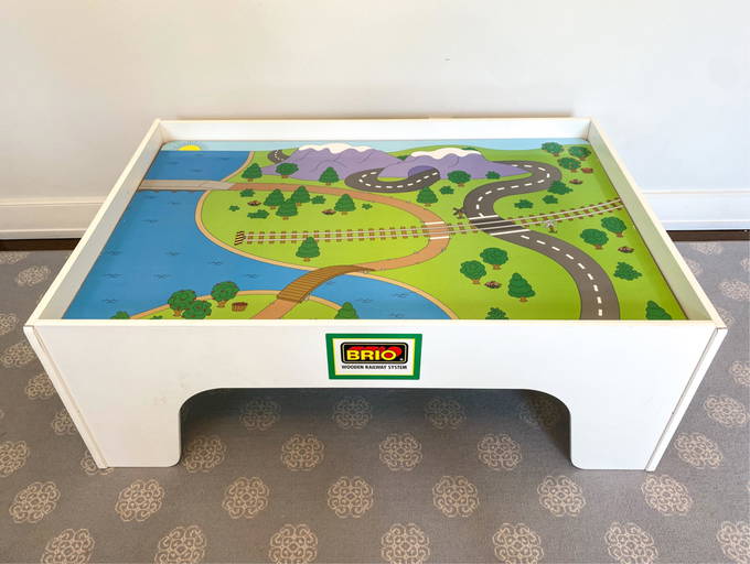 Brio Wooden Railway System Train Table