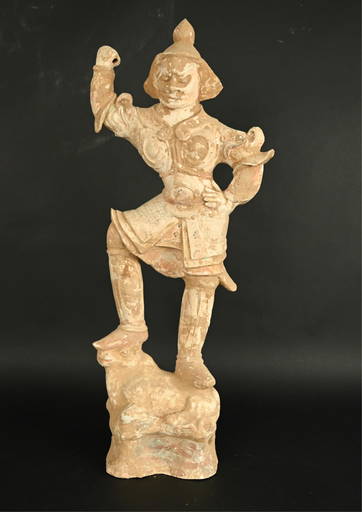 TANG DYNASTY PERIOD PAINTED POTTERY LOKAPALA - Jun 09, 2022 | Westport ...