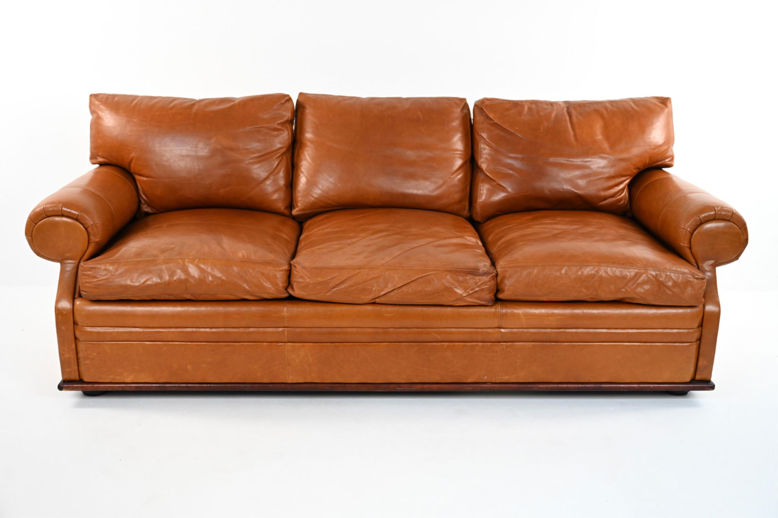 Henredon Leather Sofa