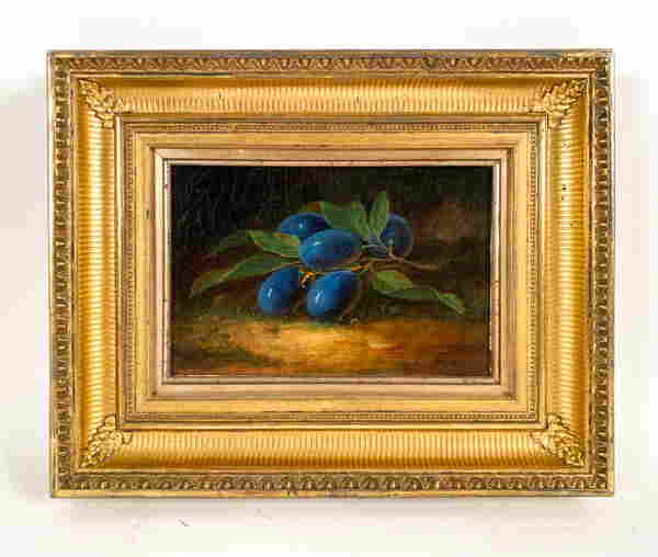 GEORGE FORSTER (1817-1896) STILL LIFE OF PLUMS - Oct 18, 2022 ...