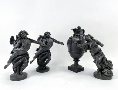 Wedgwood Basalt Figure