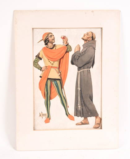 DAN SWEENEY, AMERICAN (1880-1958) WATERCOLOR (#0228) on Dec 06, 2022 ...