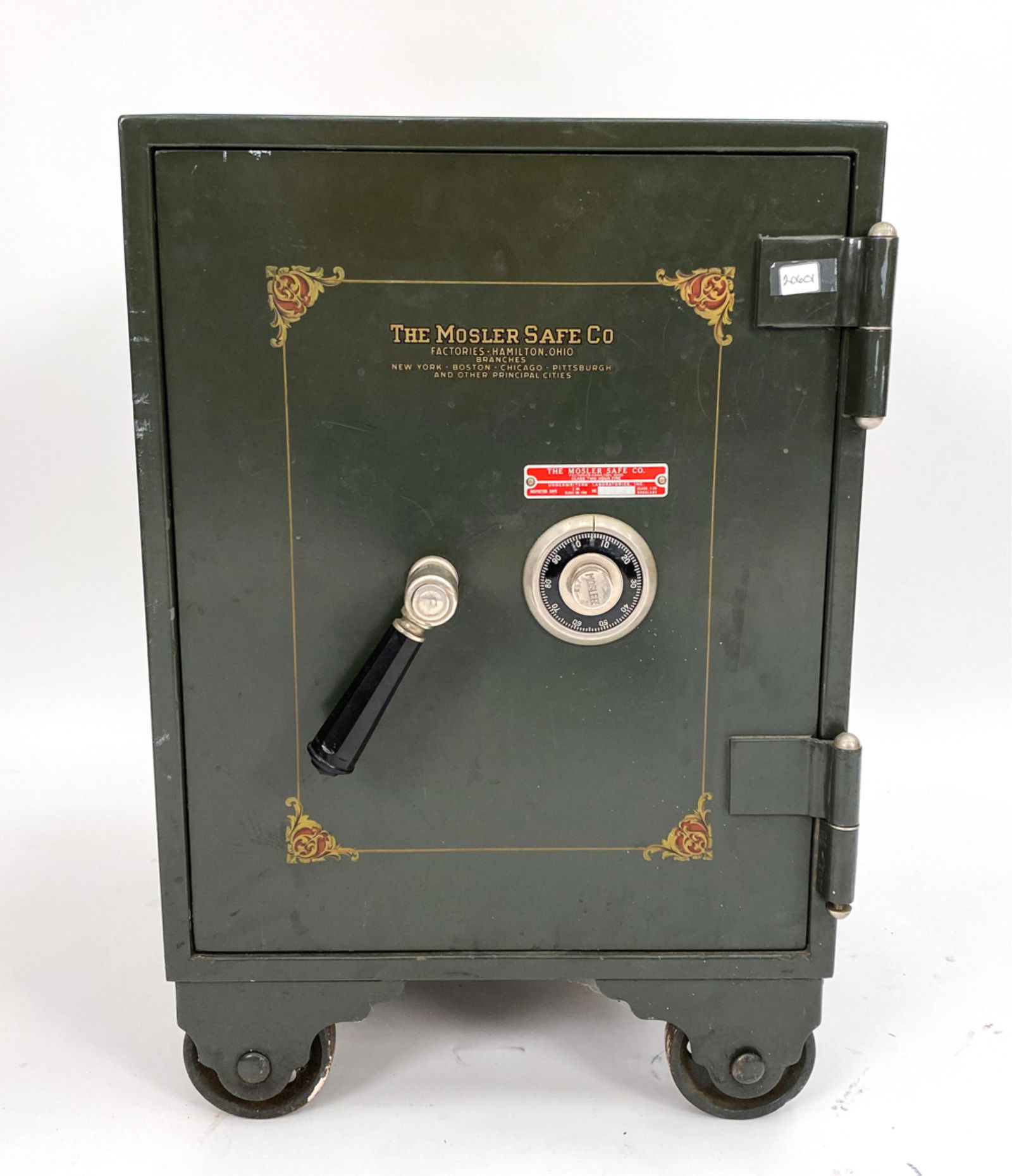 The Mosler Safe Co. Vintage Safe