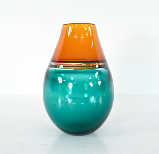 Fellen Studio Glass Incalmo Vase After Barbini