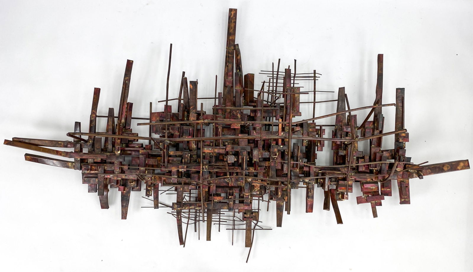 Monumental Dan Ben Shmuel Brutalist Wall Sculpture