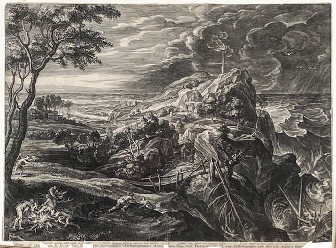 17TH/18TH C. ENGRAVING SHIPWRECK (#0132) on Feb 28, 2023 | Westport ...