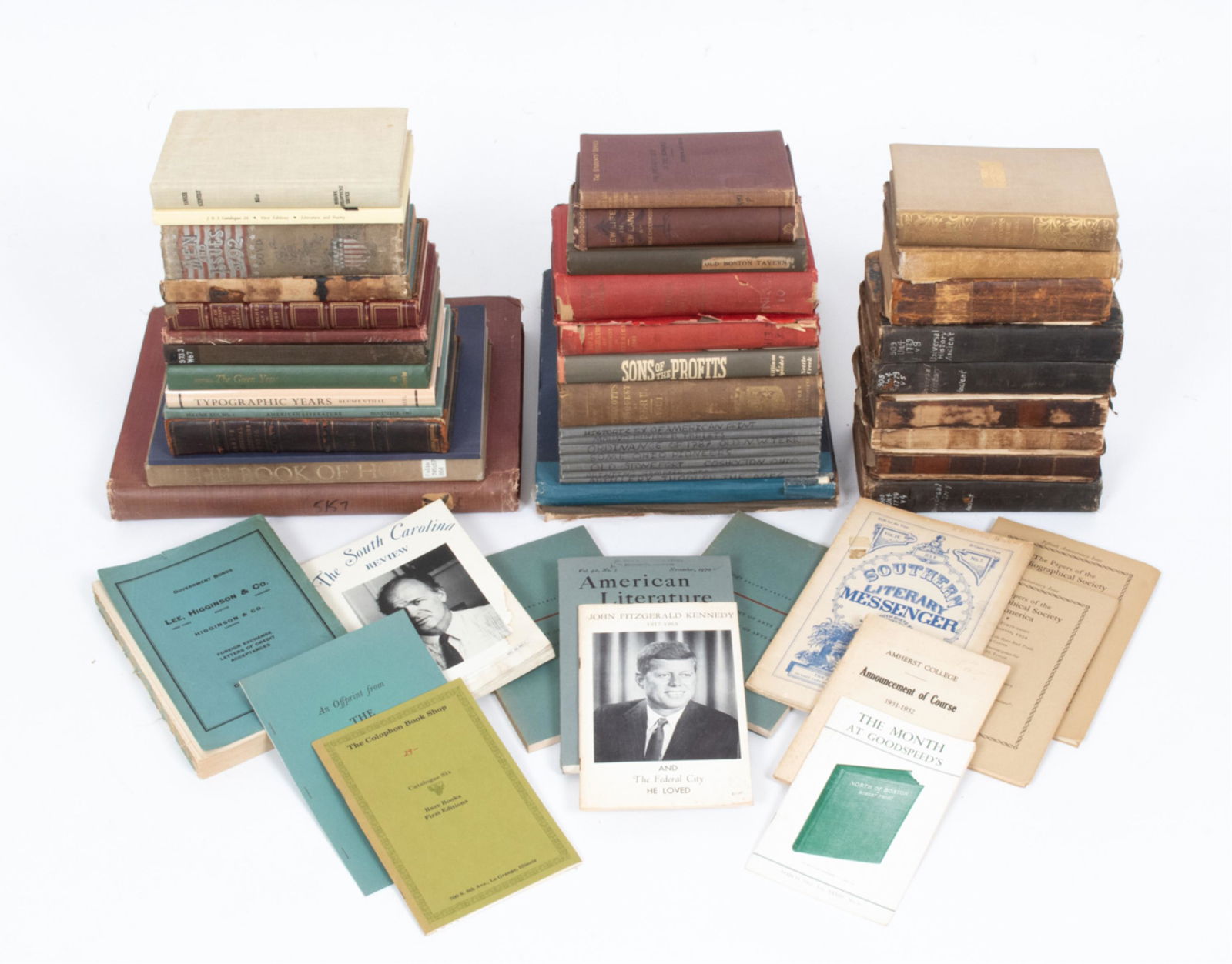Grouping Of Antique & Vintage Collectible Books