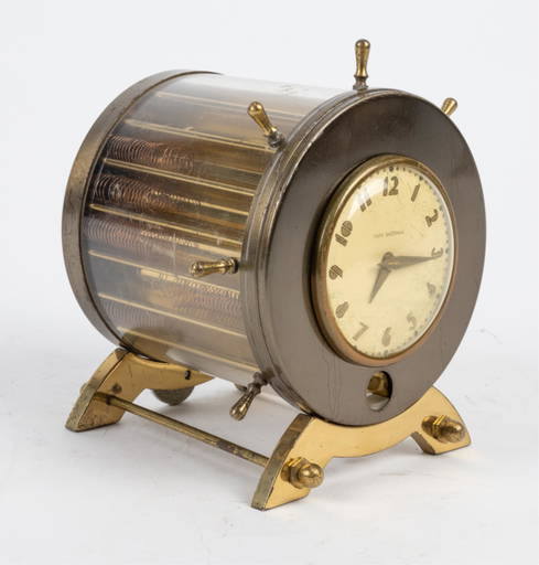 Park Sherman Nautical Cigarette Dispenser Clock