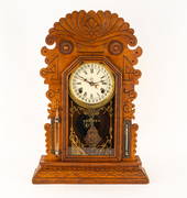 Waterbury Gingerbread Mantel Clock/weather Station