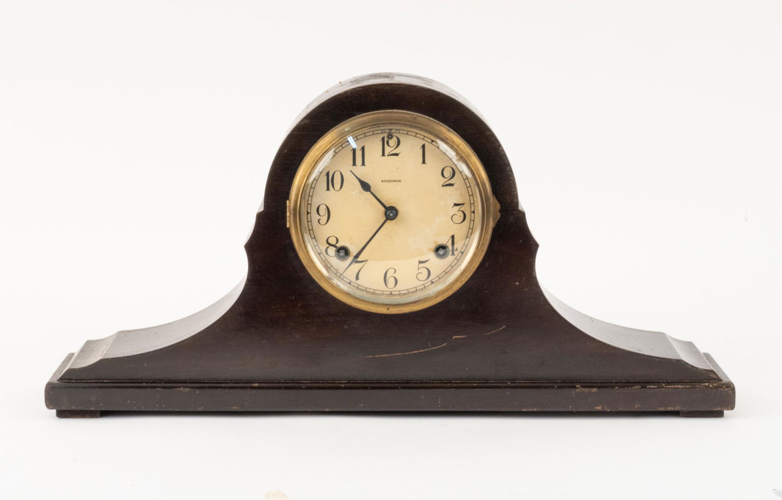 Antique Ansonia Clock Co. Wooden Mantel Clock