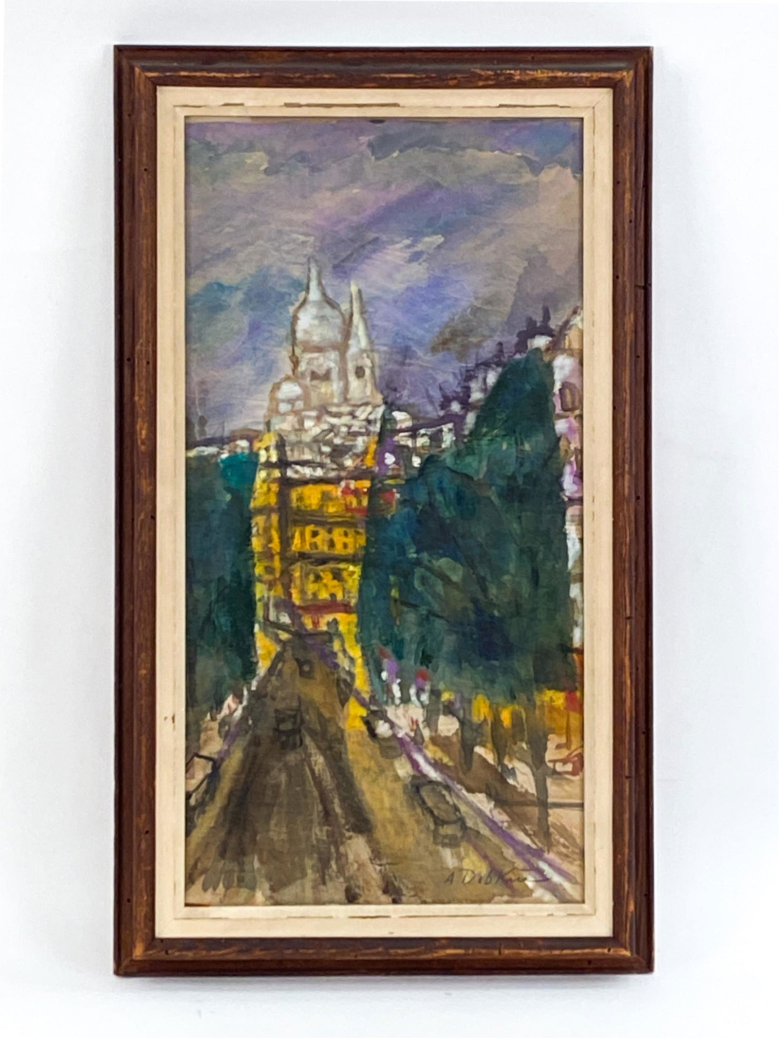 Alexander Dobkin (1908 1975) Watercolor