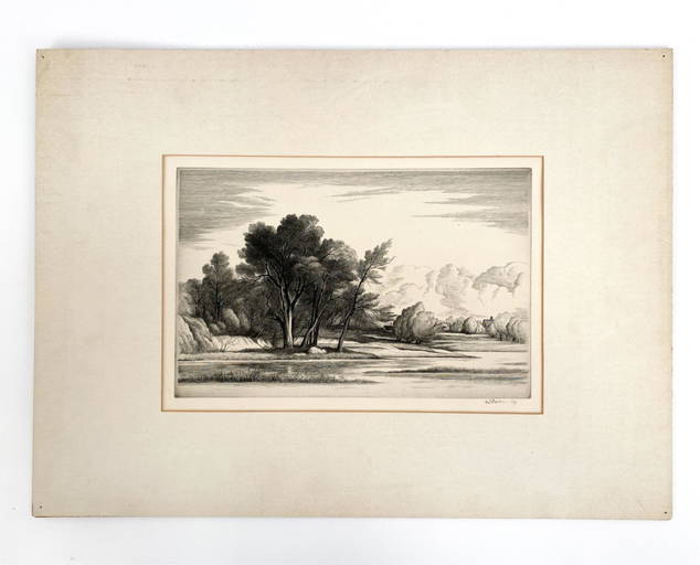 Thomas Nason (1889 1971) Line Engraving