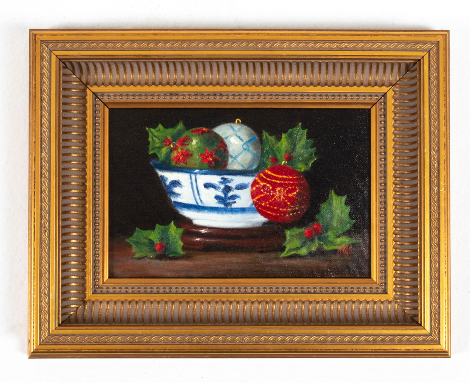 Christopher Mccall (20th C.) O/c Still Life Auction