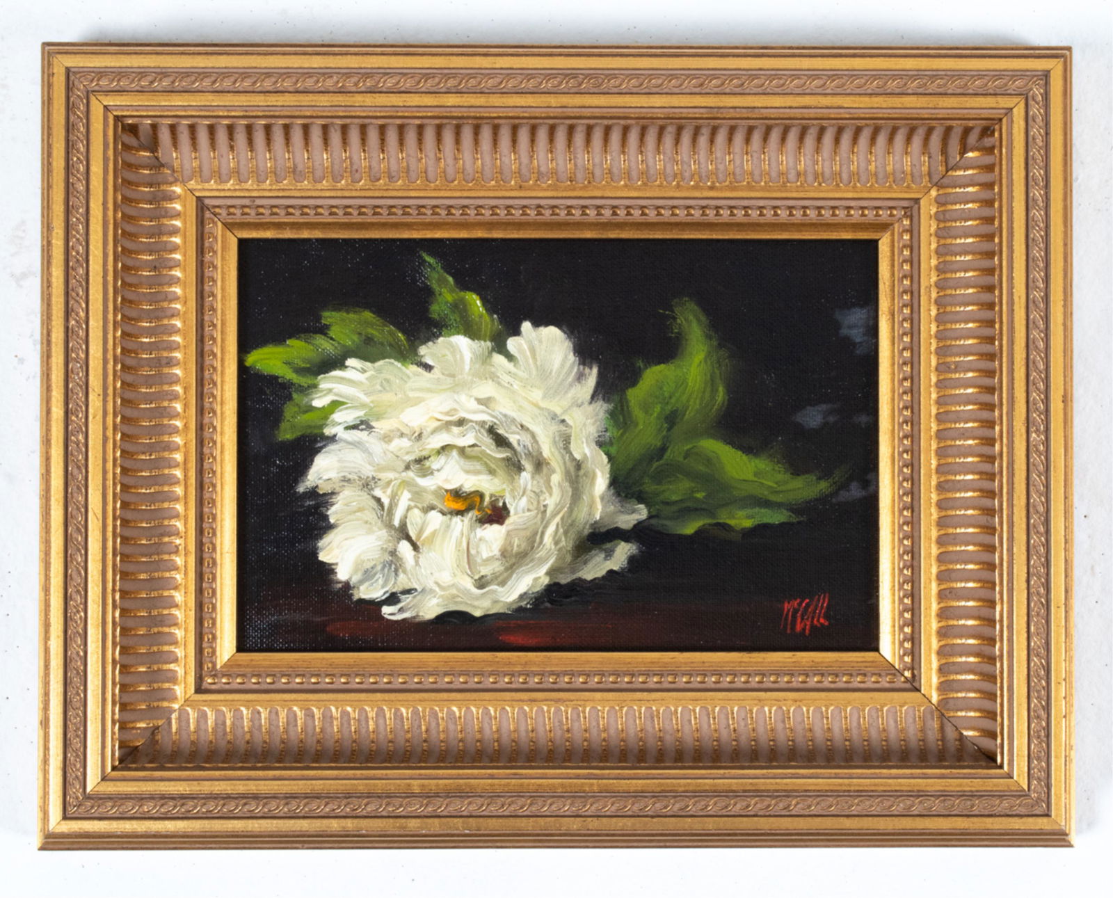 Christopher Mccall (20th C.) O/c Still Life