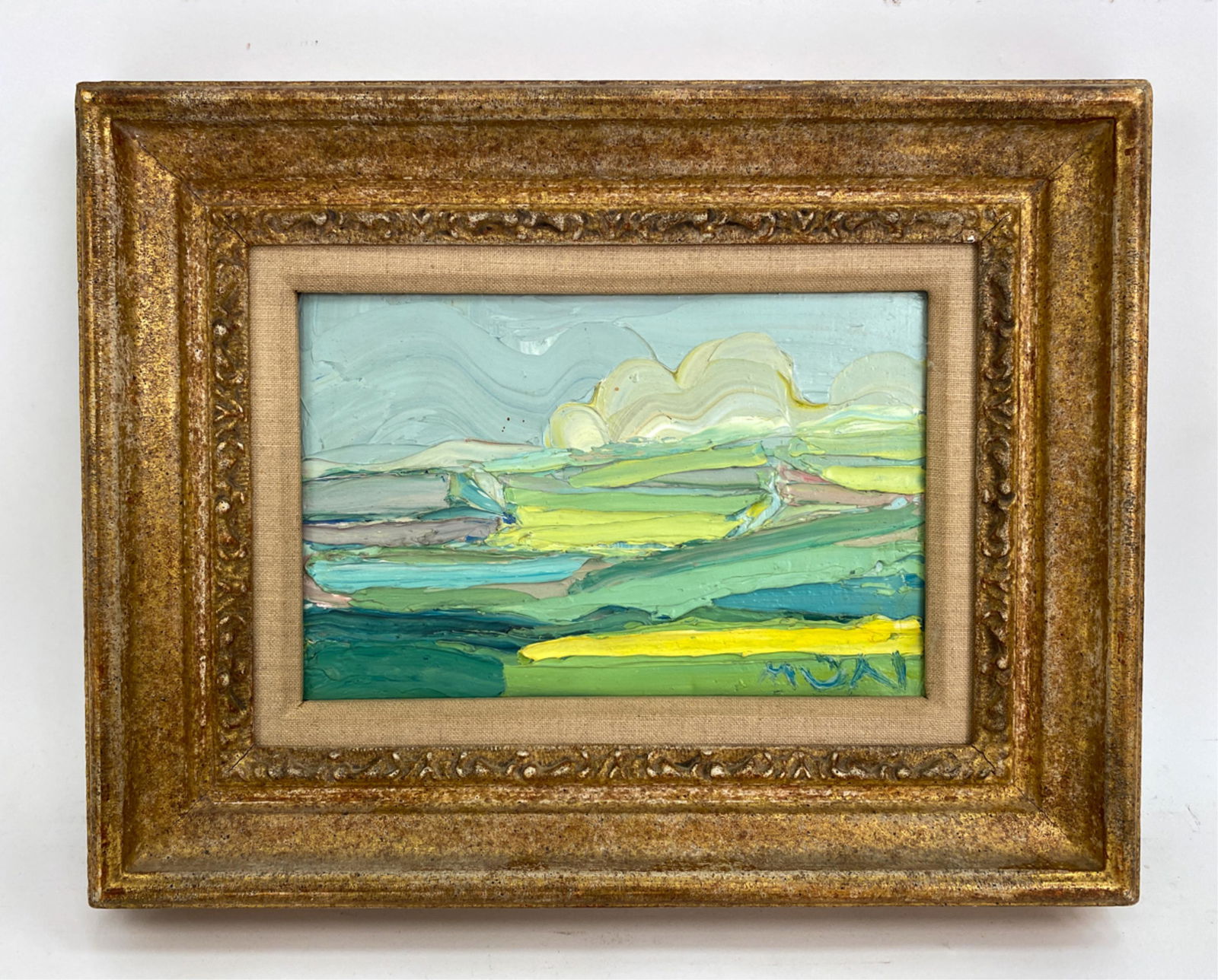 Roger Muhl, French (1929 2008) O/c Landscape