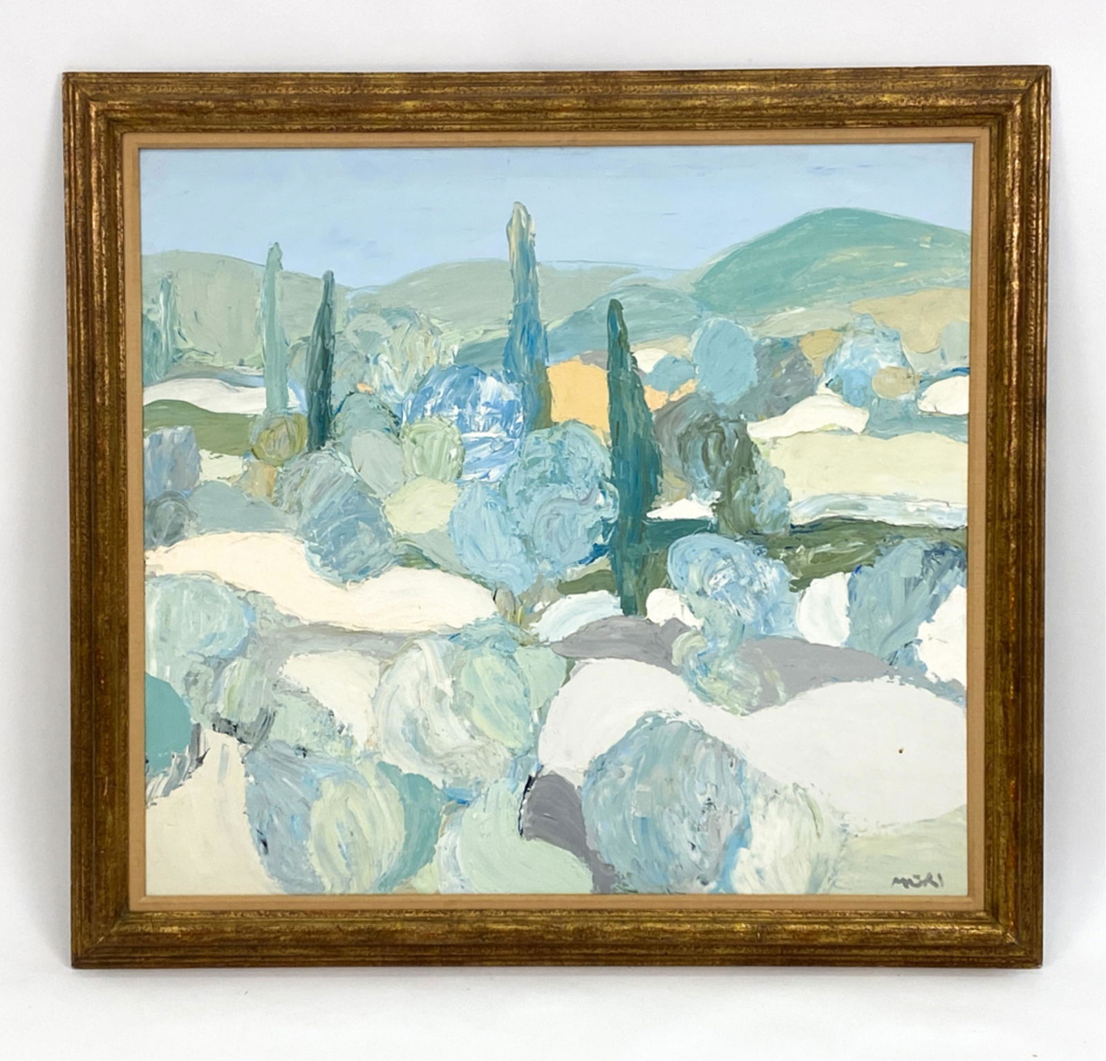 Roger Muhl, French (1929 2008) Large O/c