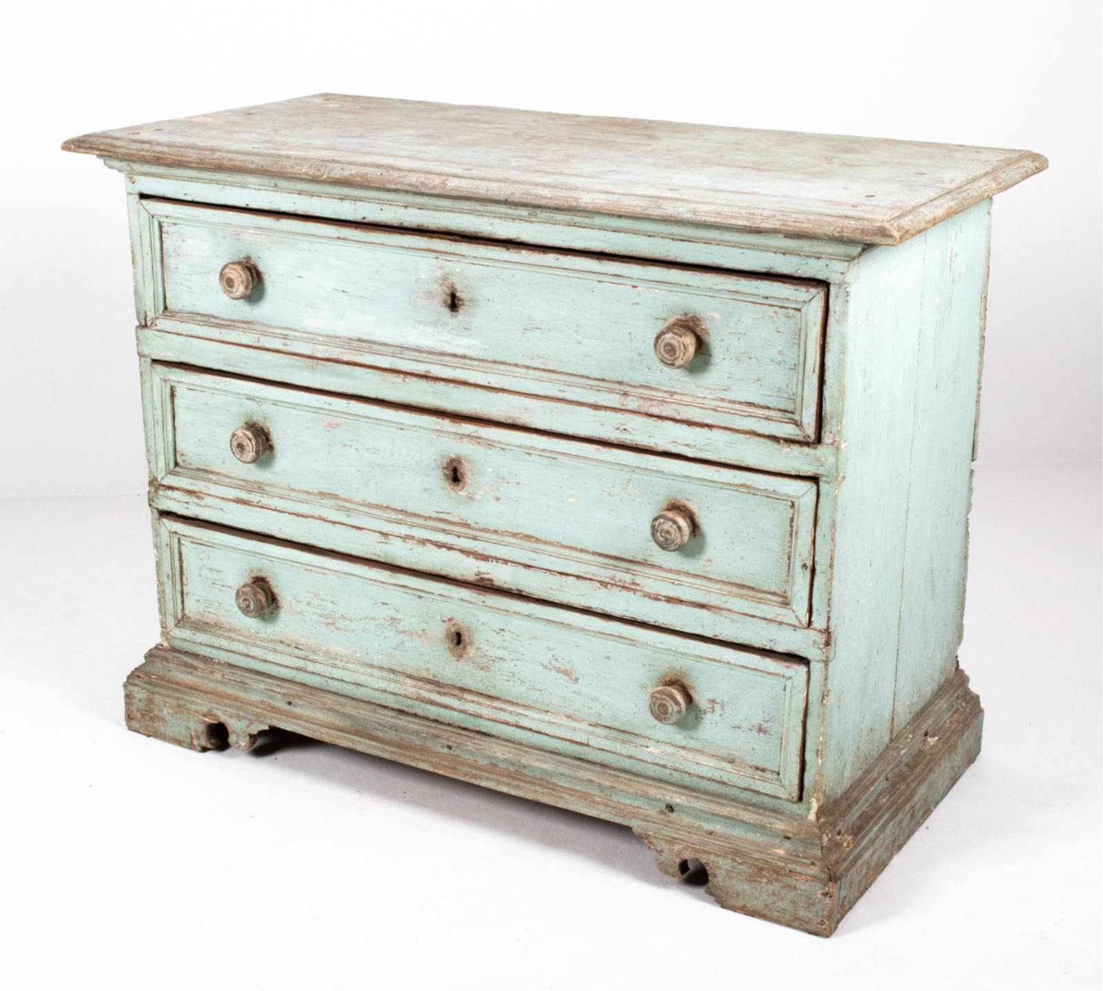 19th C. Southwestern-style Paint-decorated Chest Auction