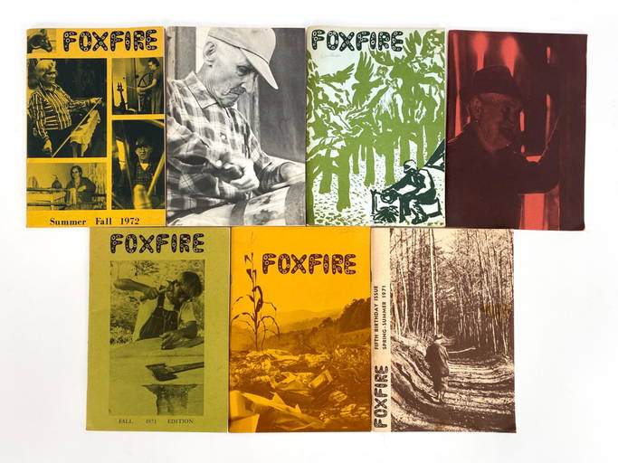 (7) Foxfire Magazines C. 1970s