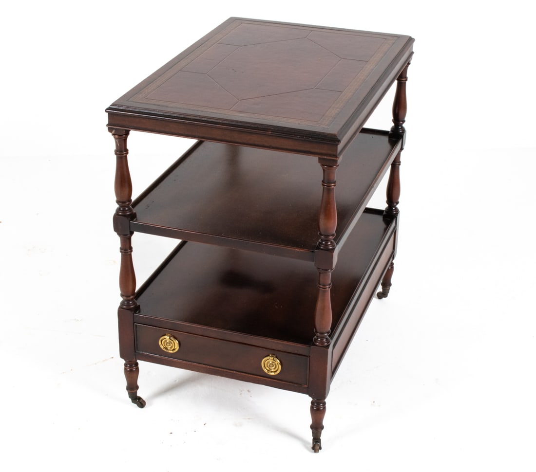 Heritage Henredon Regency-style Tiered End Table Auction