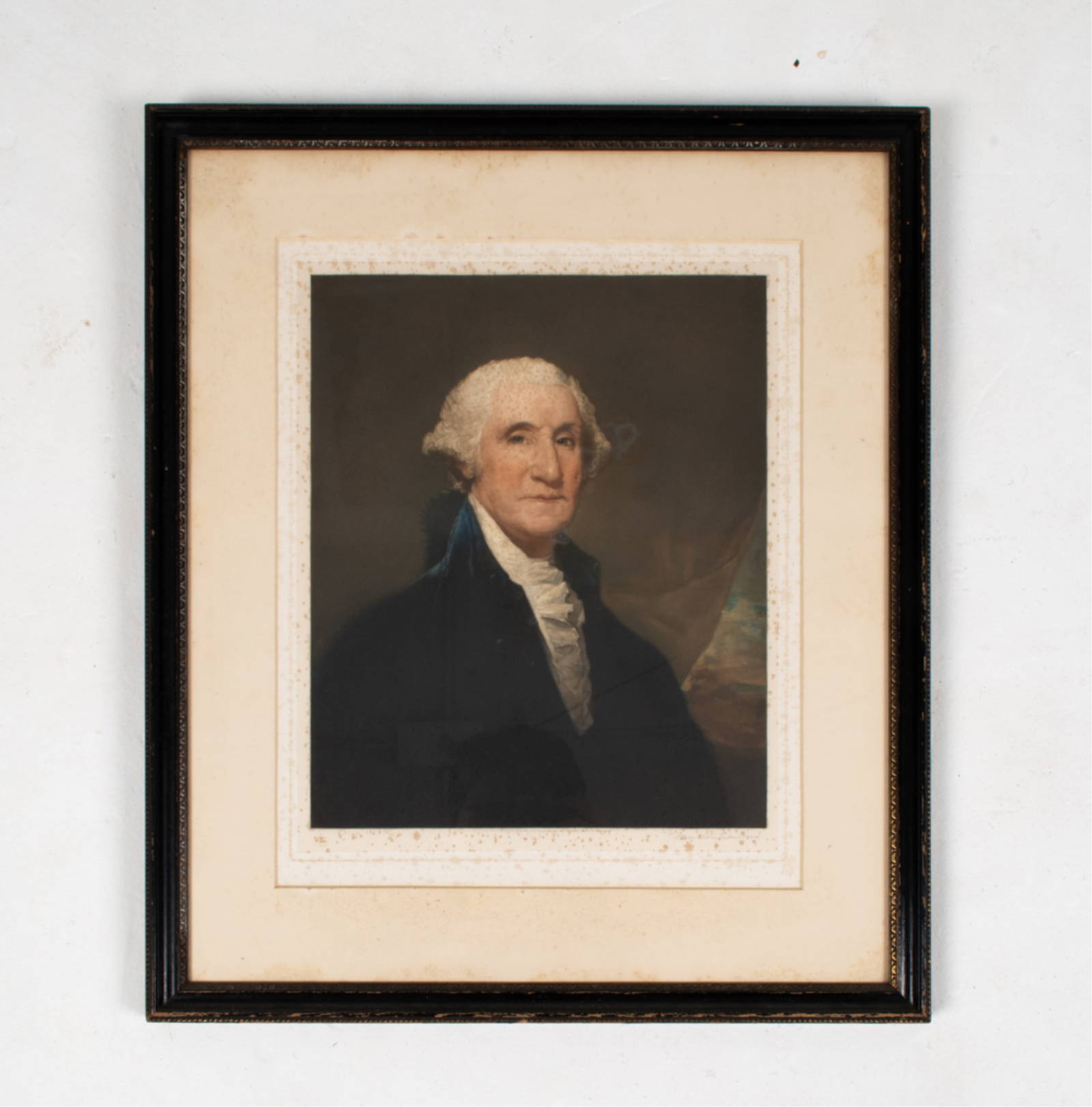 T. Hamilton Crawford Signed Washington Lithograph Auction