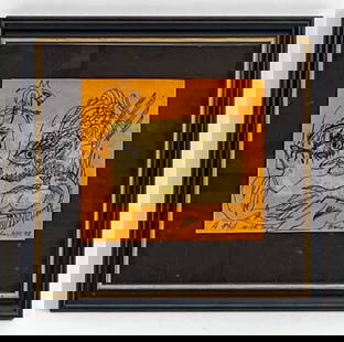 Ody Saban, Turkish (b. 1953) Ink Drawing Auction