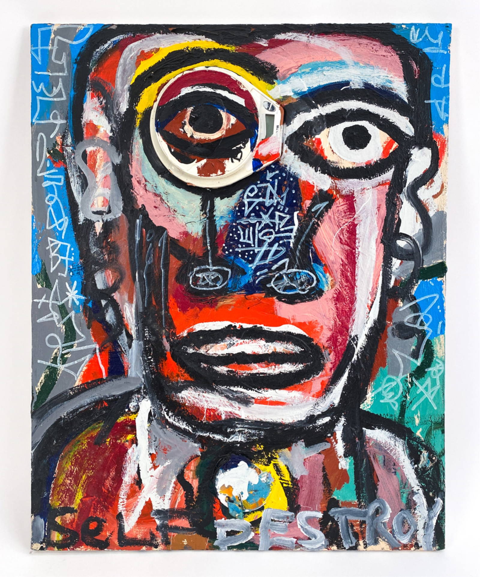 Ross Brodar, Nyc (b. 1971) Mixed Media Auction