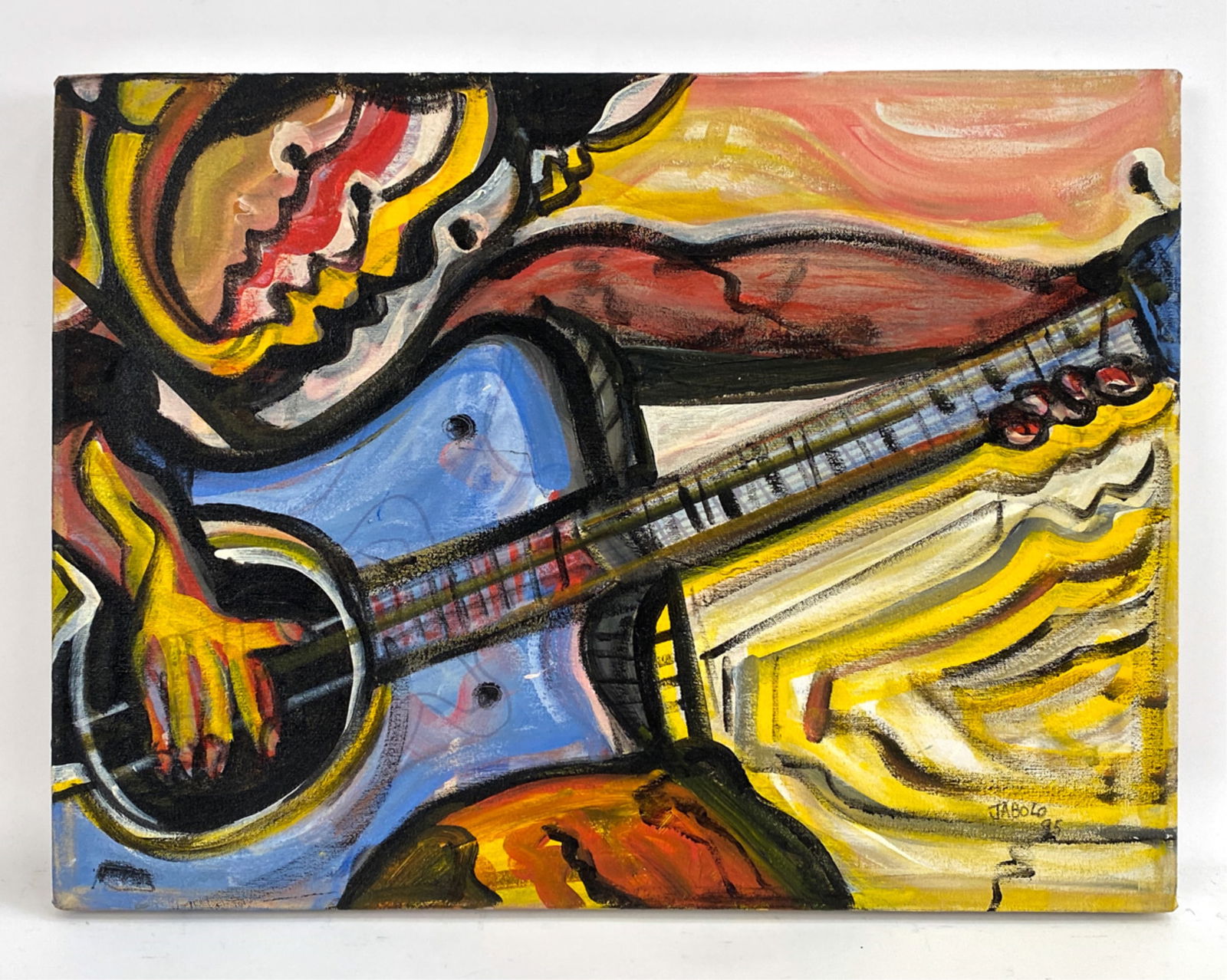 Jabolo, New York (20th C.) Acrylic On Canvas