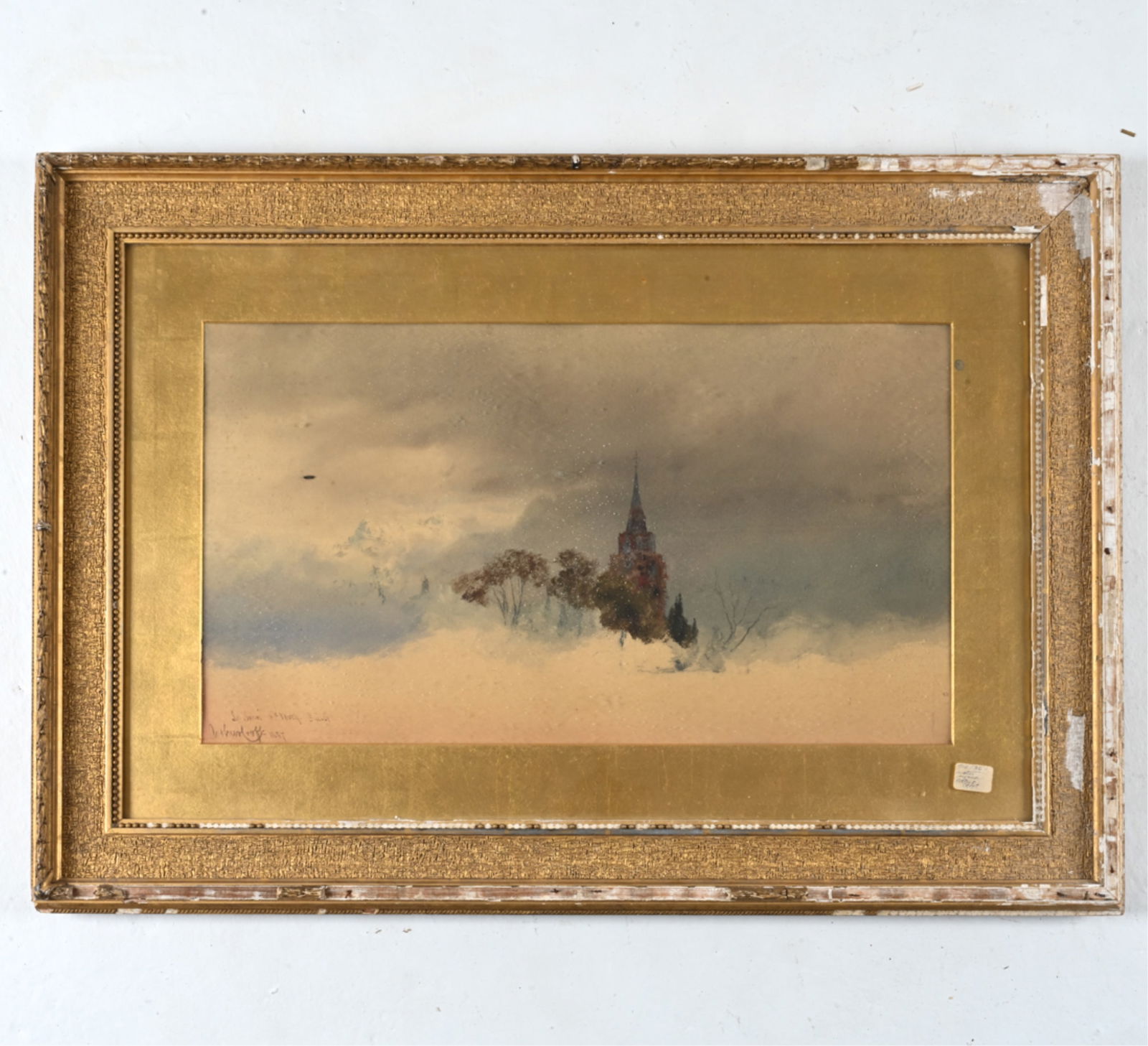 Arthur Croft, British (1828-1902) Watercolor Auction