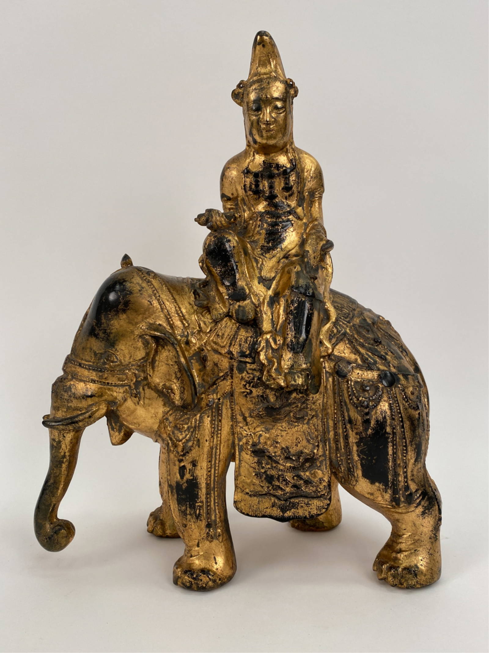 Japanese Gilt Iron Elephant Censer Auction