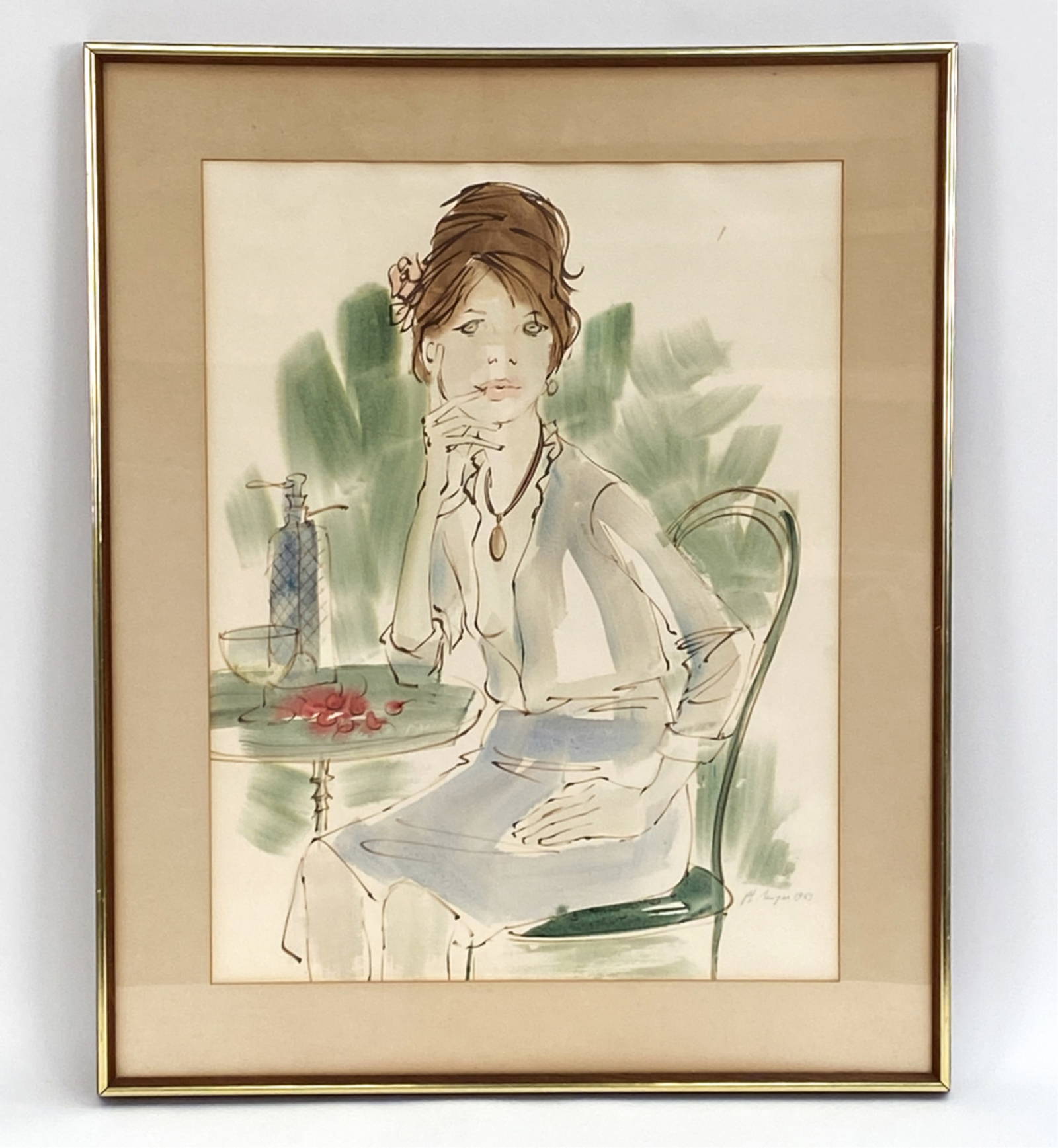 Philippe Noyer, French (1917-1985) Watercolor Auction