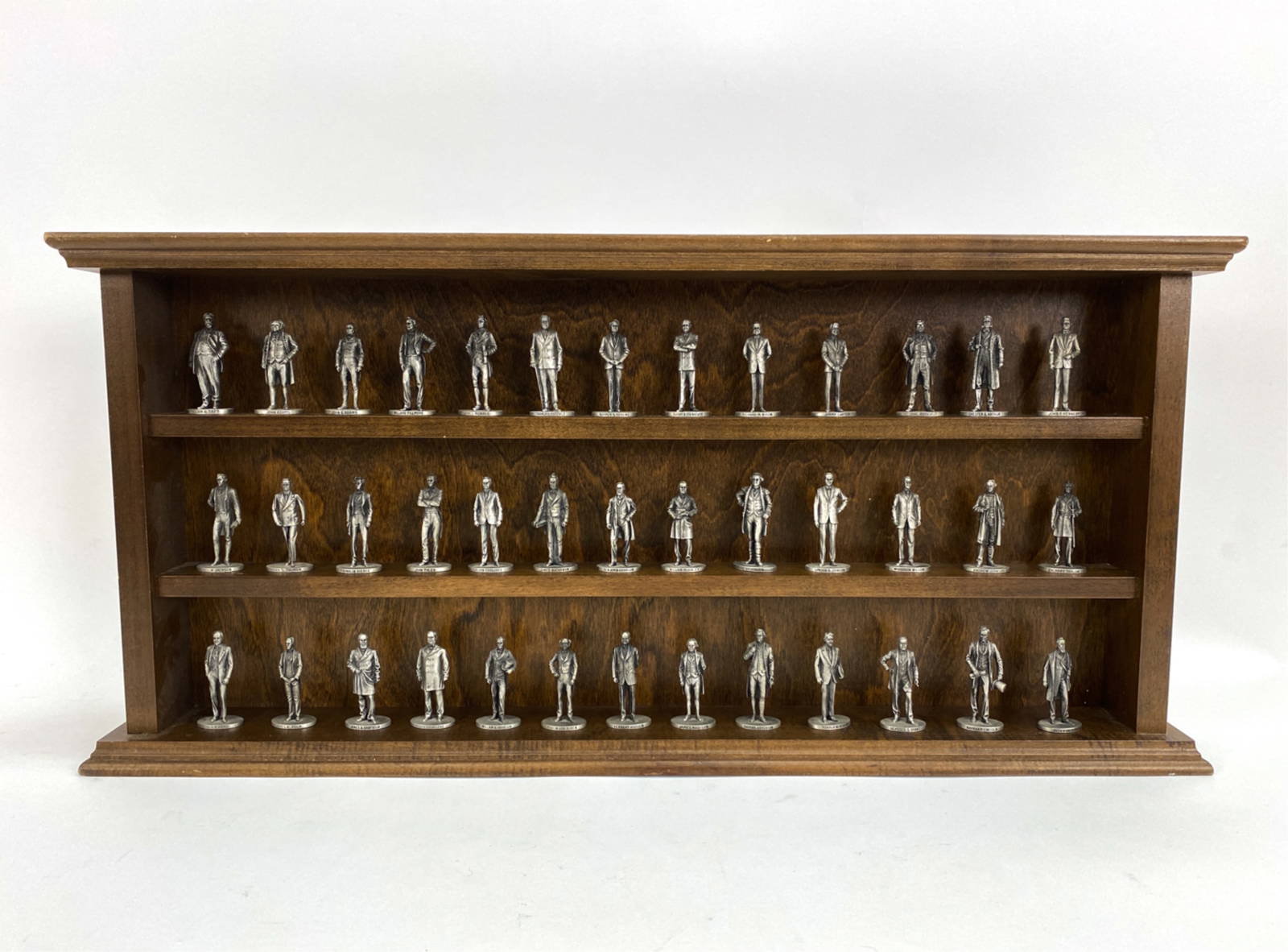 Danbury Mint Pewter President Figures Auction