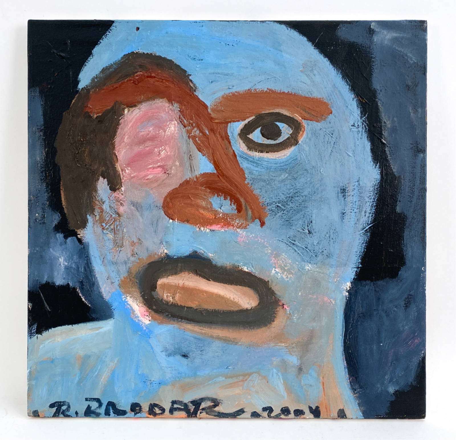 Ross Brodar, Nyc (b. 1971) Oil On Canvas Auction