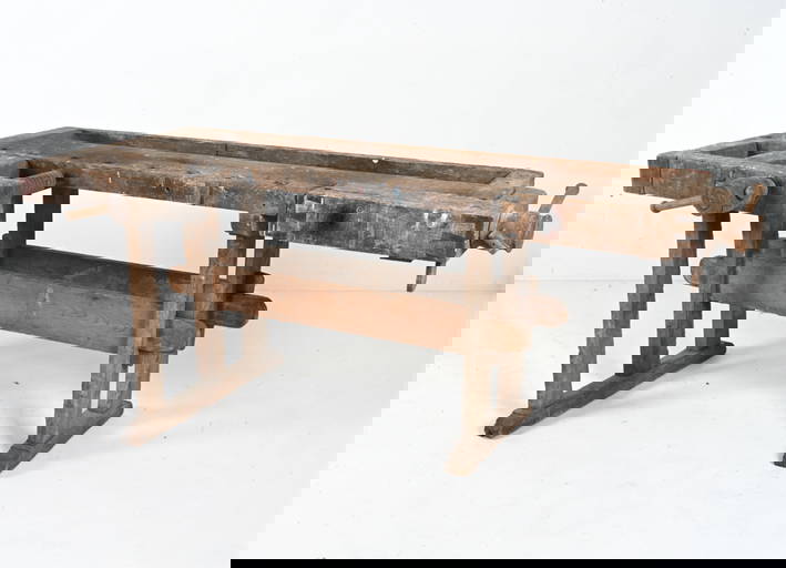 20th C. Scandinavian Carpenter's Work Bench