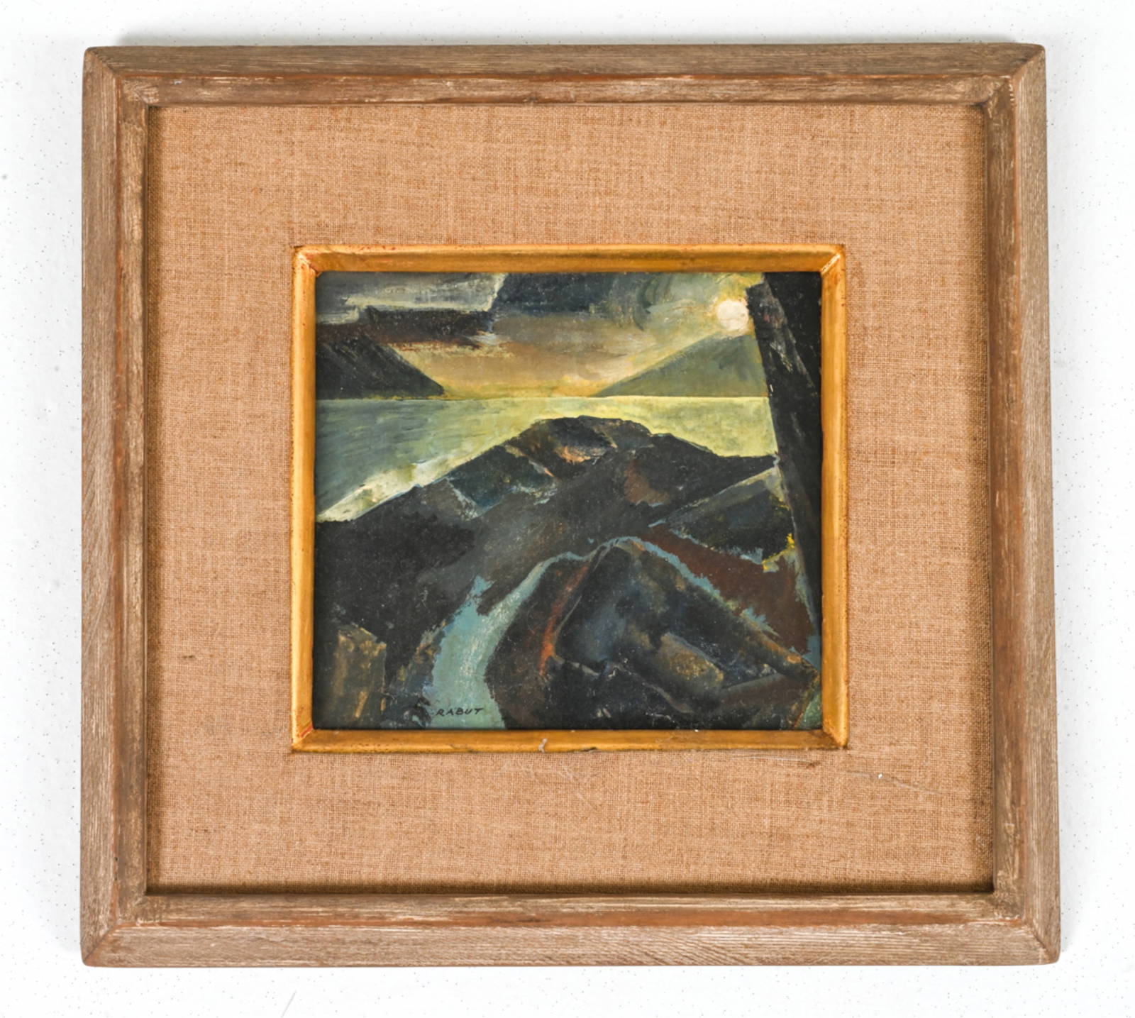 Paul Rabut (1914-1983) Abstract Landscape Auction