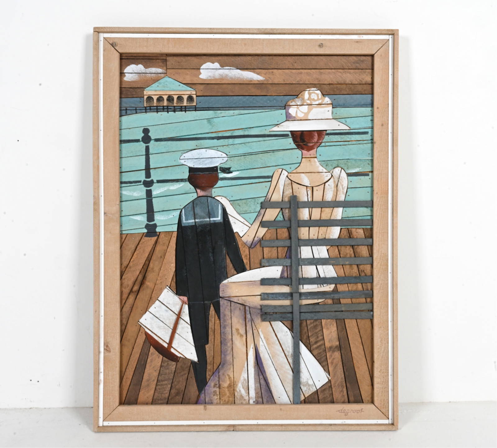 Theodore De Groot (dutch,1920-2019) Wood Sculpture Auction