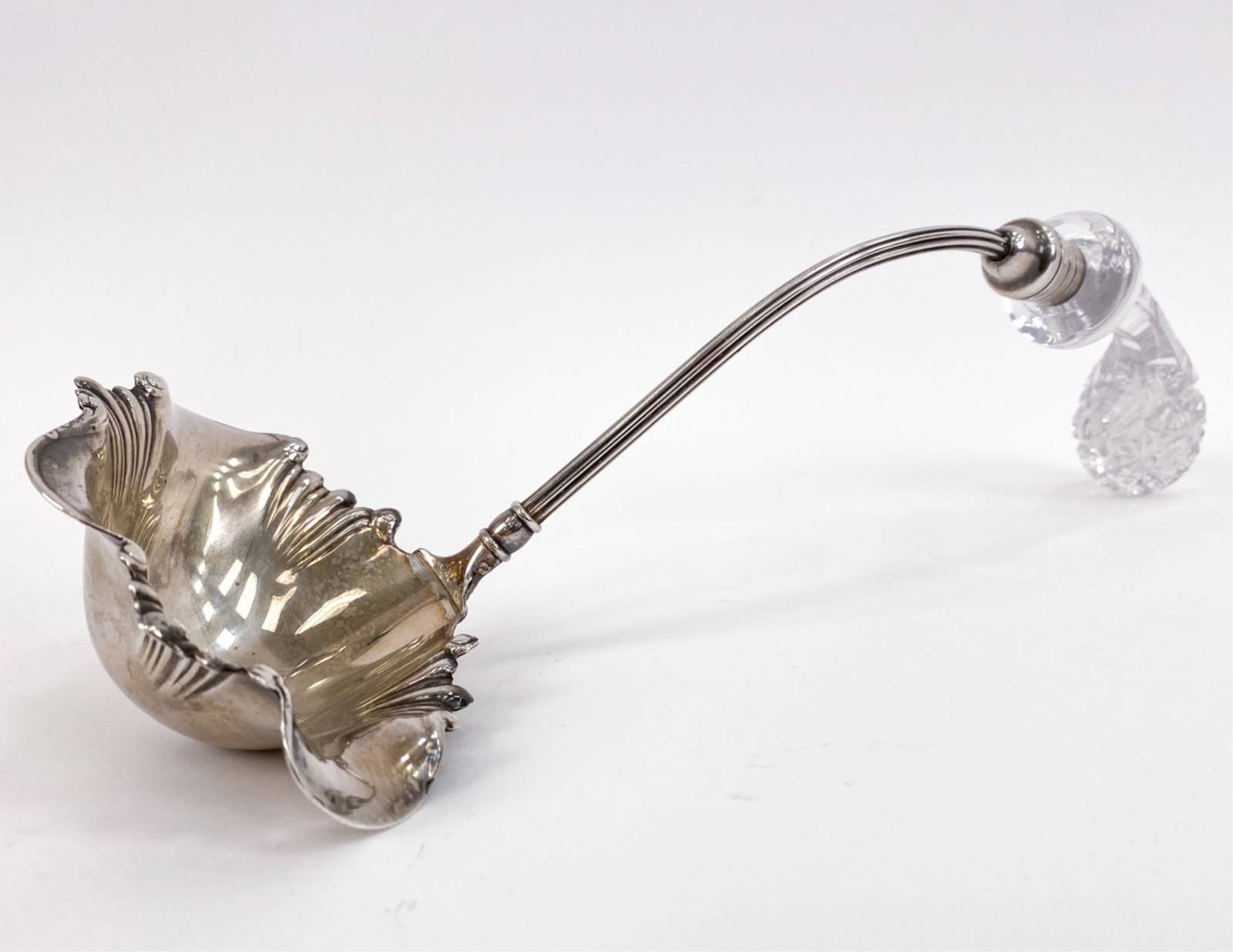 Pairpoint Ladle With Cut Glass Handle Auction