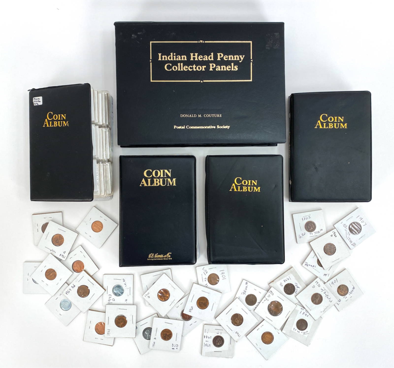 American Penny Cent Coin Collection Auction