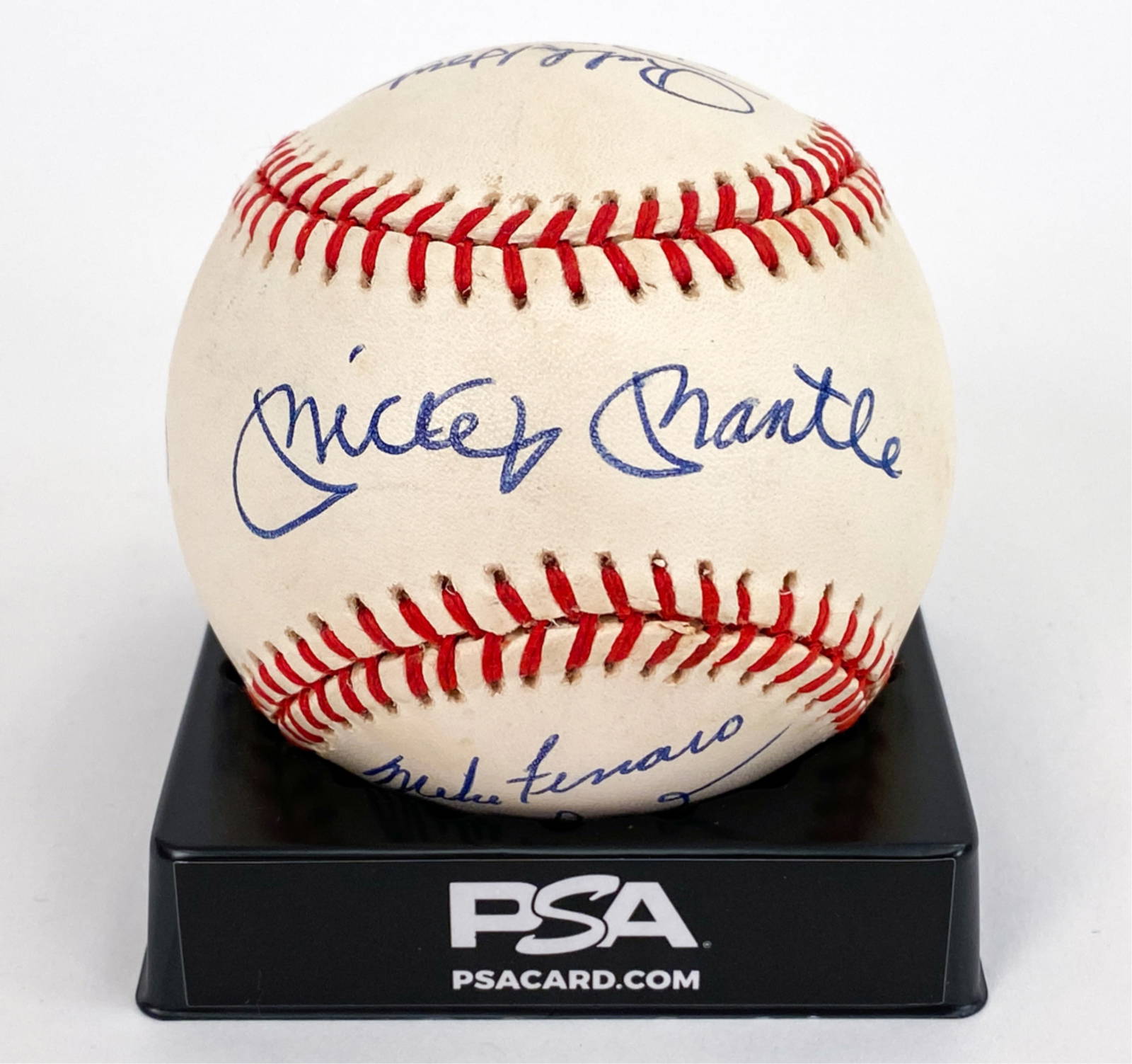 Psa Authentic Mickey Mantle Signed Baseball Auction