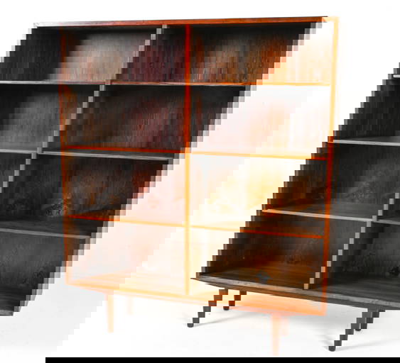 Omann Jun No. 4 Danish Rosewood Bookcase